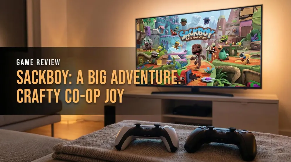 Sackboy: A Big Adventure – Crafty Co-Op Joy on PlayStation 5 | Dadnology